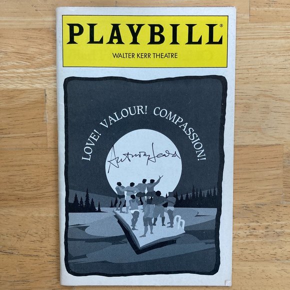 Autograph | Other | Anthony Heald Only Signed Playbill Love Valour ...